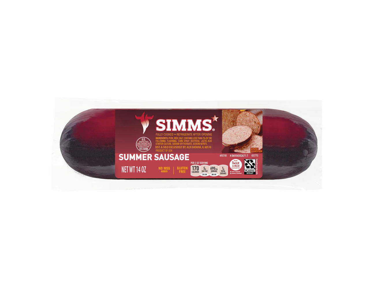 Simms Original Summer Sausage